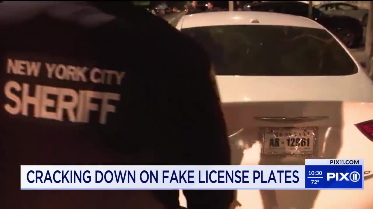 NYC cracks down on fake license plates – PIX11
