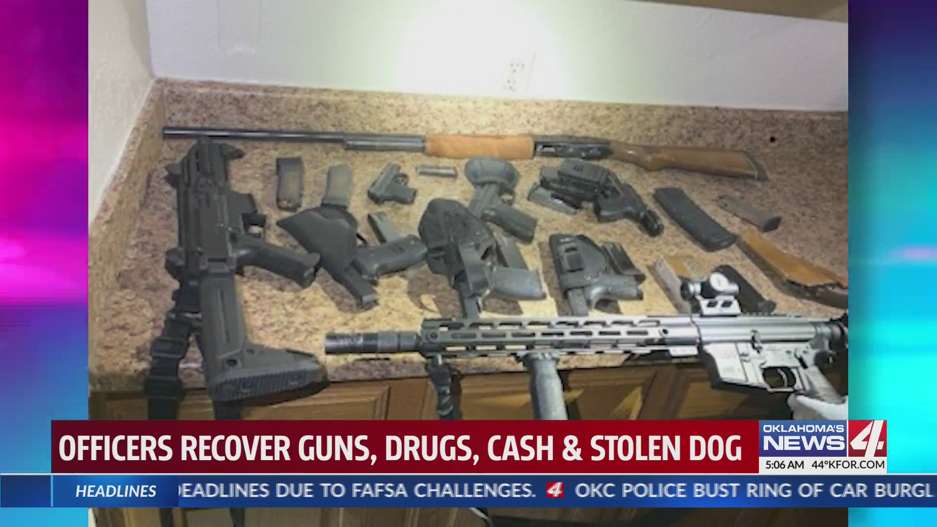 Police seize guns, drugs after two-month investigation – KFOR.com ...