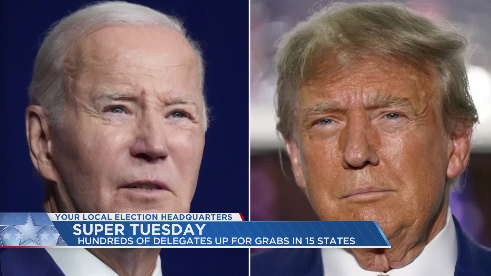 Hundreds of delegates up for grabs in 15 states on Super Tuesday – WSPA ...