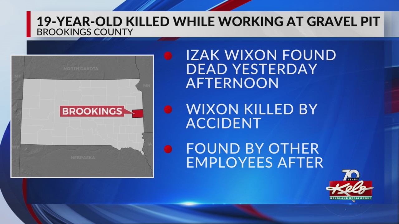 19-year-old man killed while working at gravel pit – KELOLAND.com