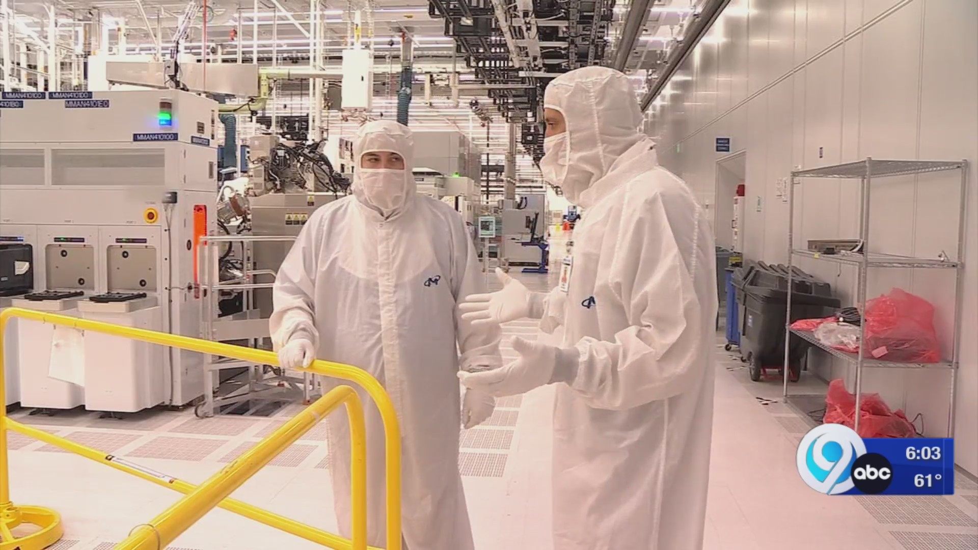 Rare access inside Micron’s Boise clean room – WSYR