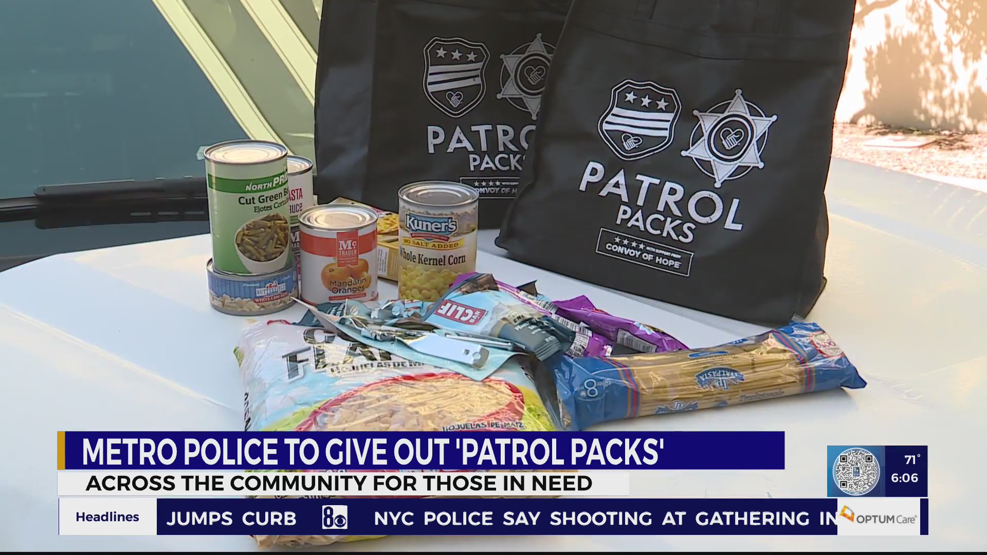 Metro police helping people in need with ‘Patrol Packs’ – KLAS