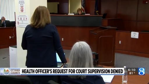 Health officer’s request for court supervision denied – WOODTV.com