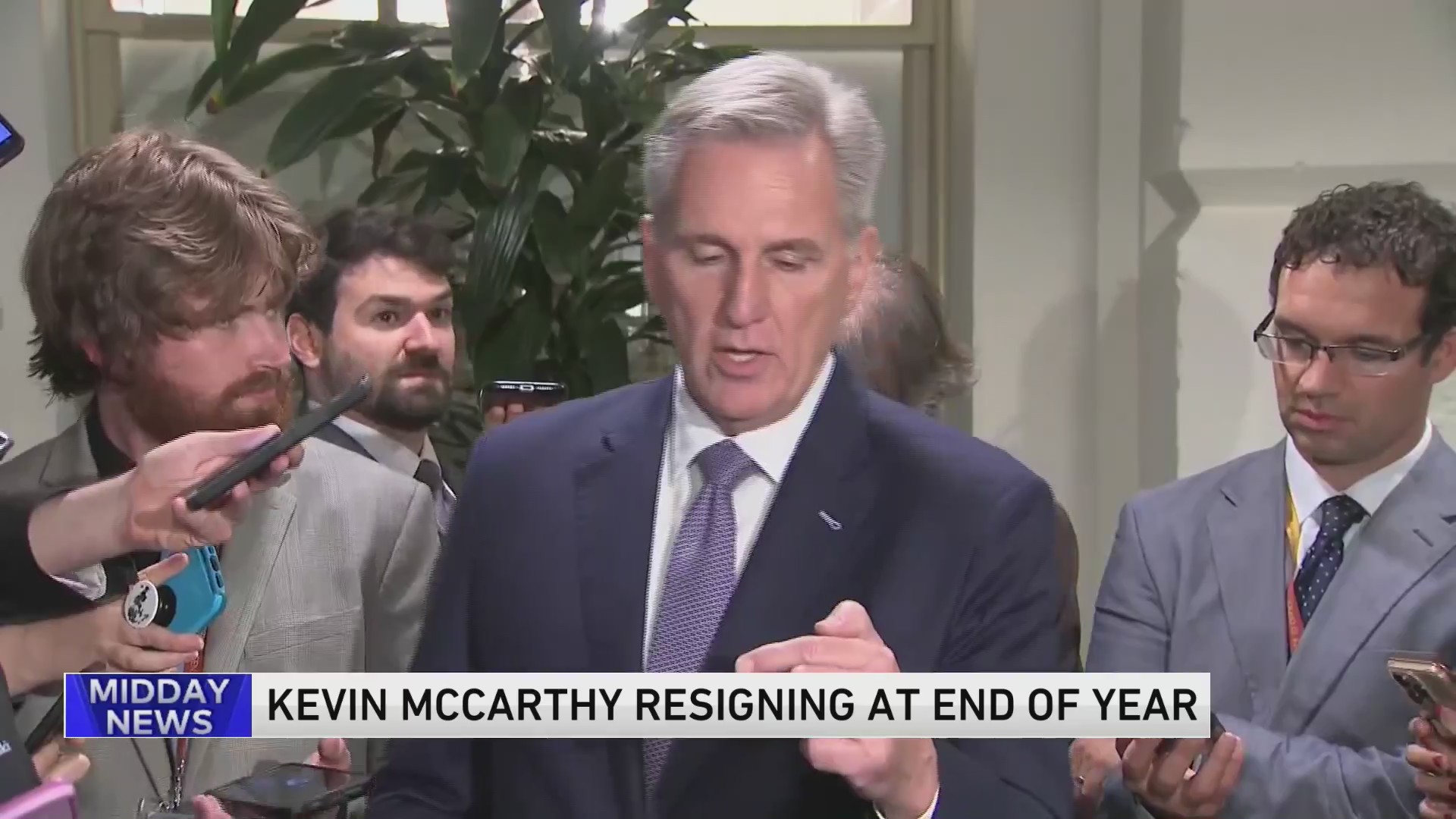 GOP Rep. Kevin McCarthy of California is resigning, 2 months after his ...
