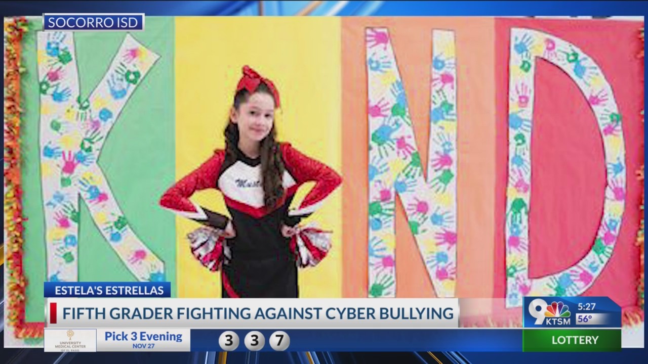 Fifth-grader Kate Sandoval taking a stand against cyber bullying – KTSM ...