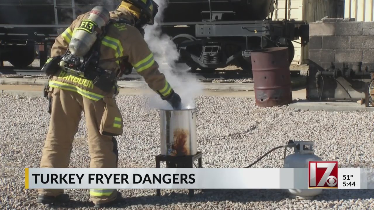 Turkey fryer dangers – CBS17.com