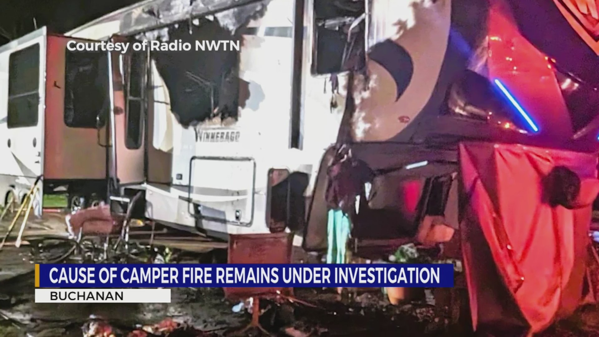 Cause of Buchanan camper fire remains under investigation – WKRN News 2