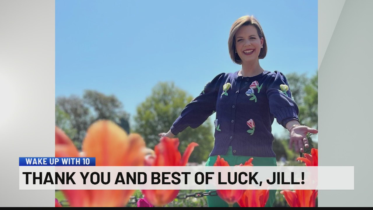 Wishing Jill the best of luck on her last day! – NEWS10 ABC