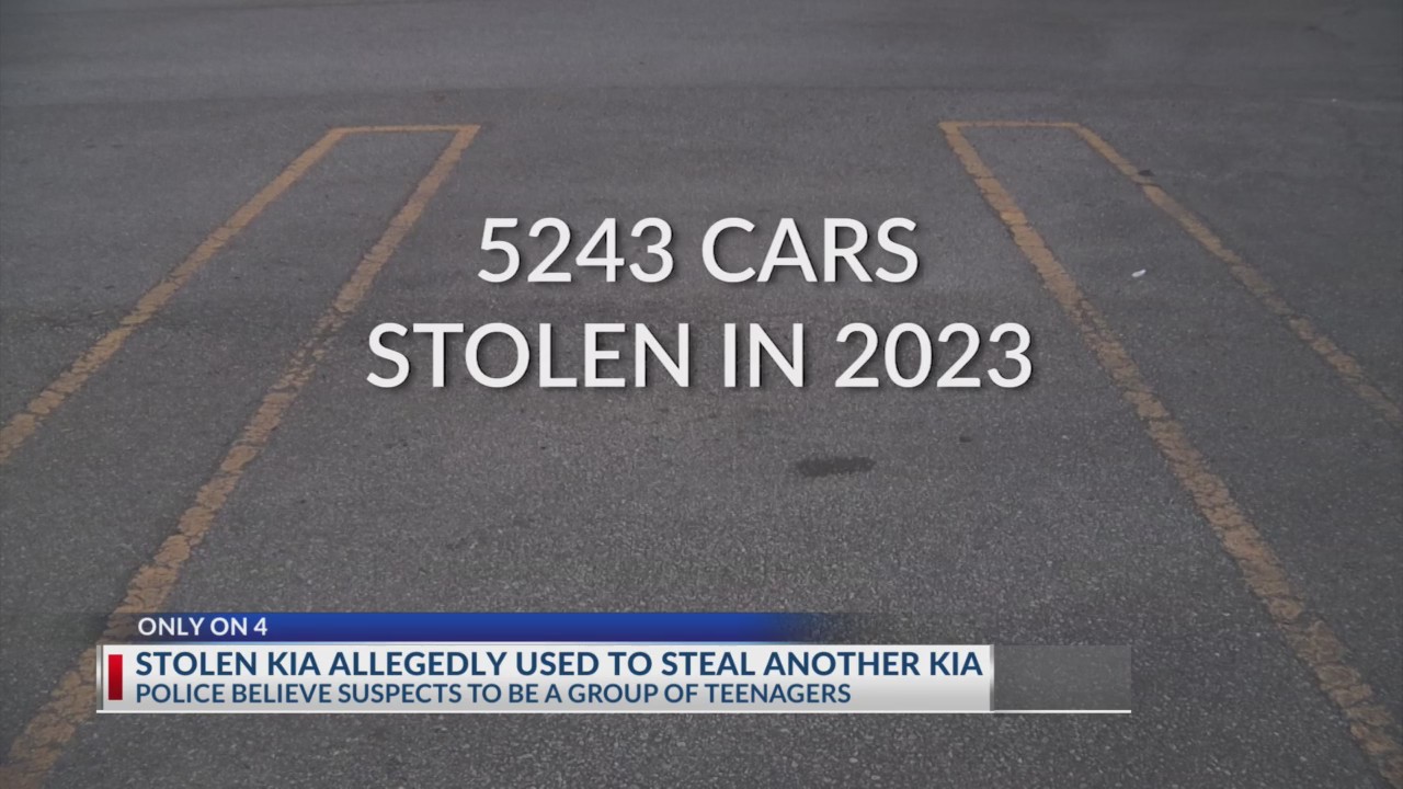 Stolen Kia allegedly used to steal another Kia – NBC4 WCMH-TV