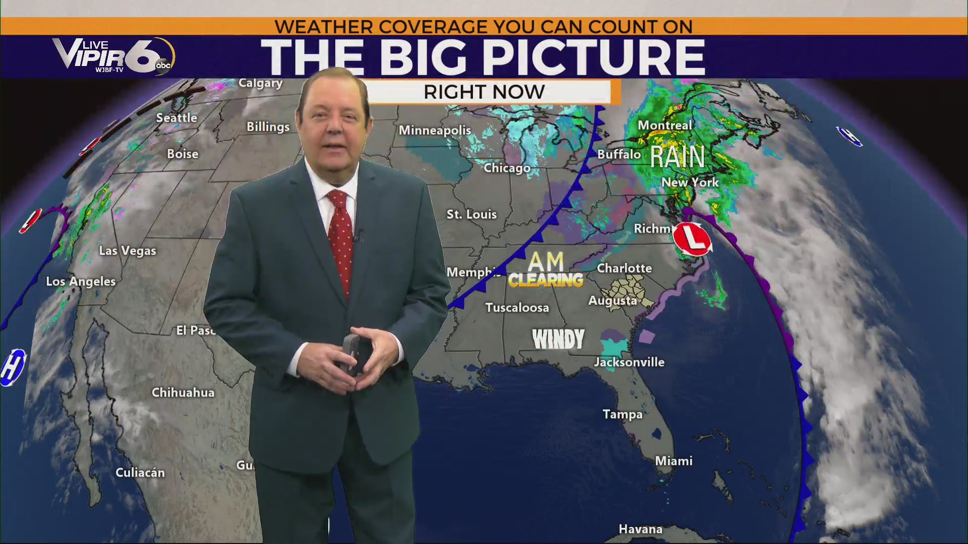 Live VIPIR 6 Forecast Monday, December 18, 2023 – WJBF