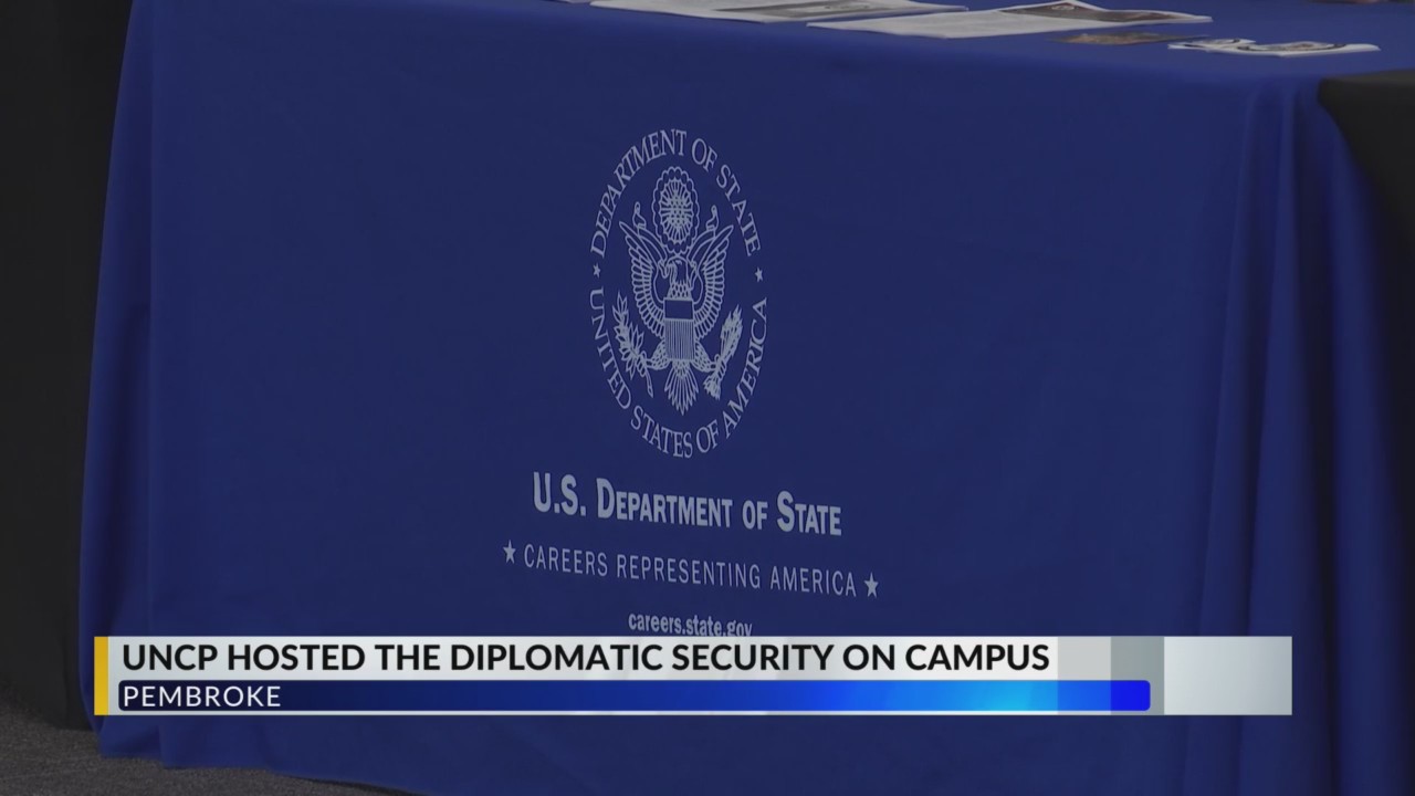 UNC Pembroke students get inside look at State Department jobs during ...