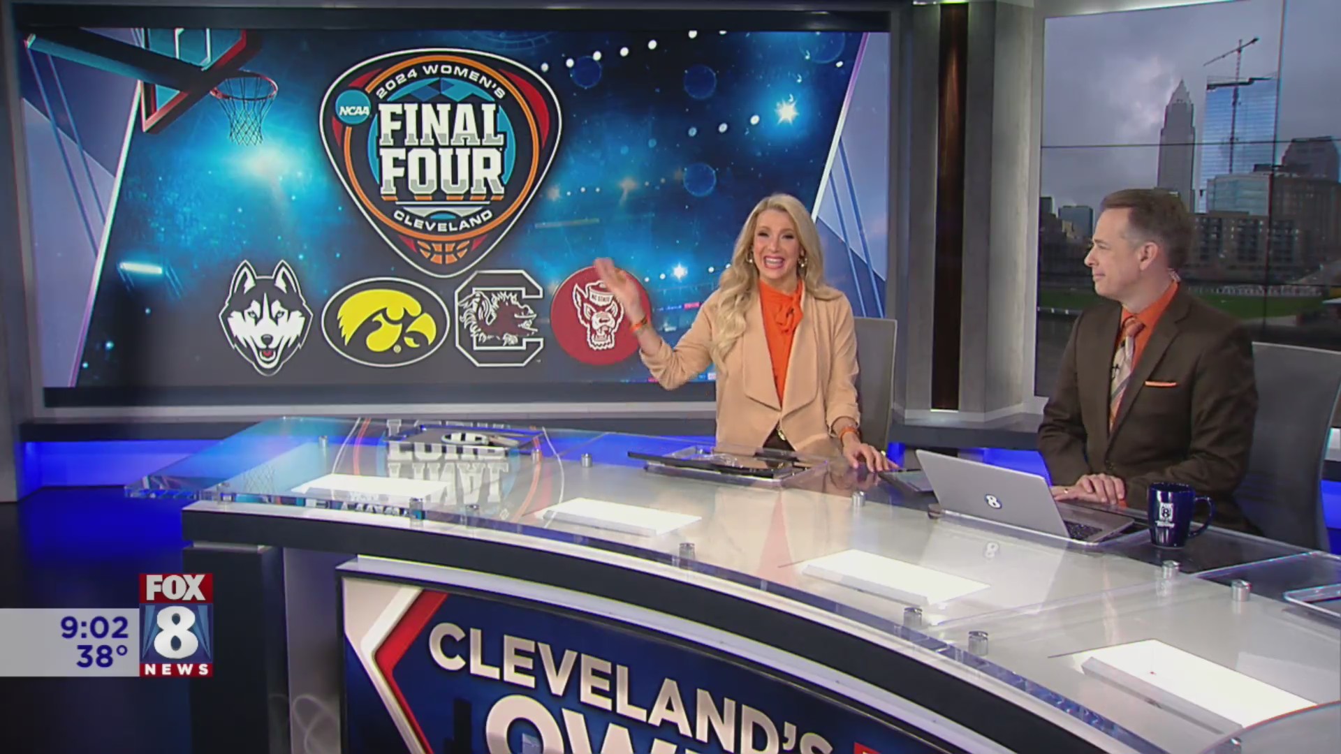 Final Four tips off in Cleveland tomorrow – Fox 8 Cleveland WJW