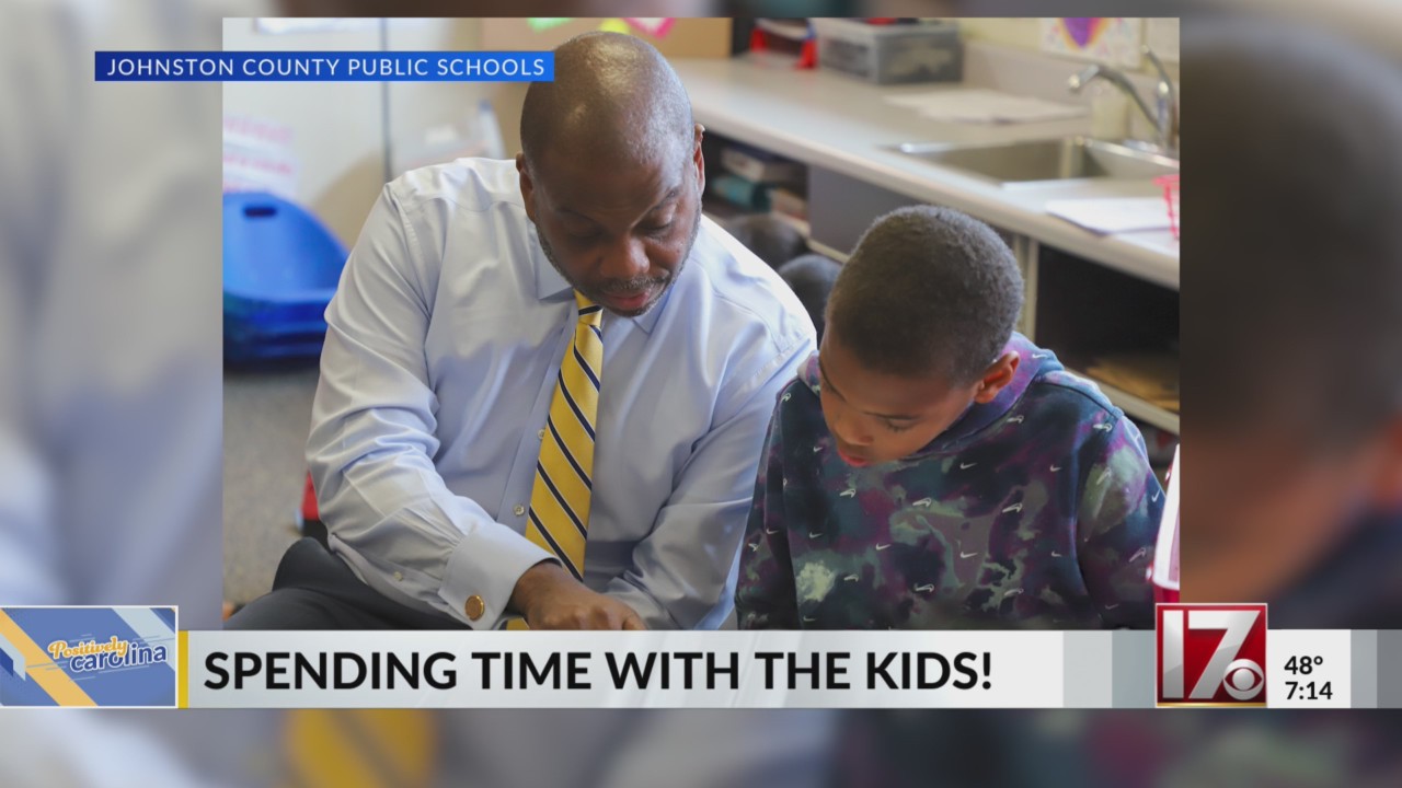 Superintendent and central staff visit Johnston County elementary ...