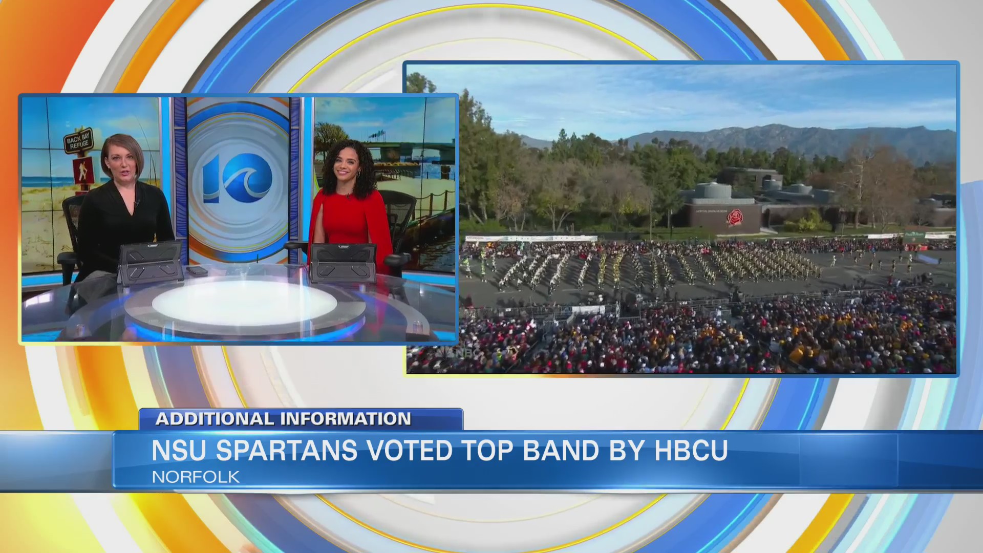 NSU Spartan Legion named top HBCU band for HBCU Buzz – WAVY.com