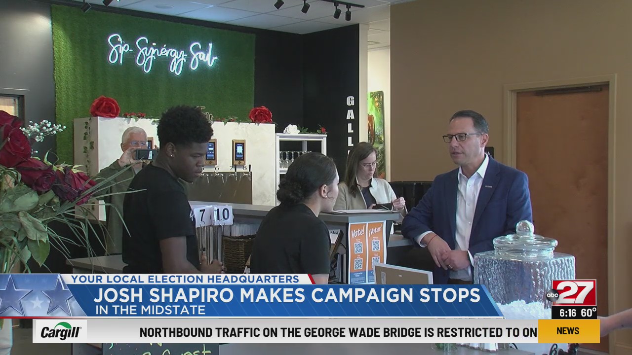 Shapiro makes campaign stops in the Midstate – ABC27