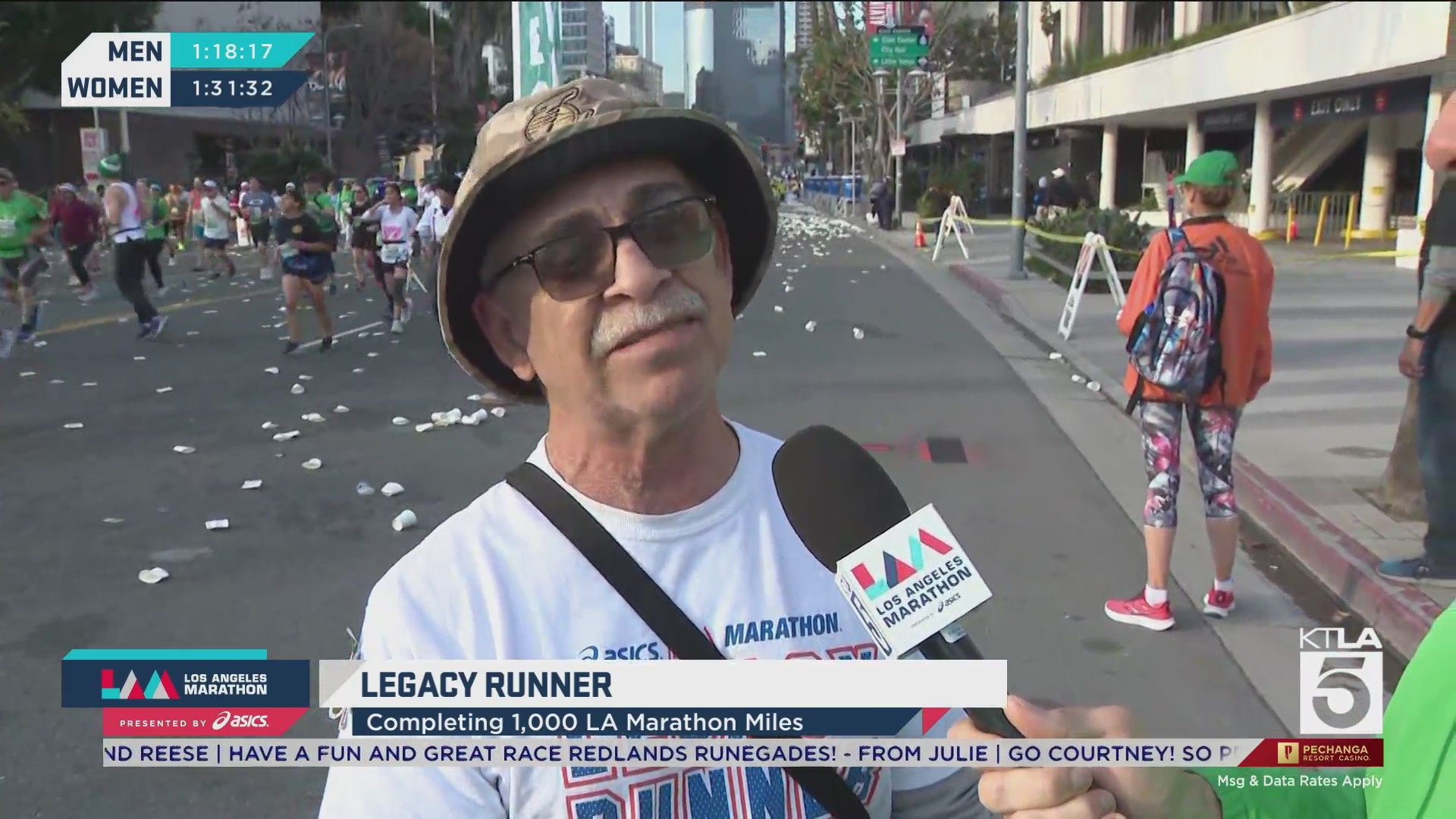 Meet ‘Legacy Ivan’ who has run 1,000 miles of the L.A. Marathon – KTLA