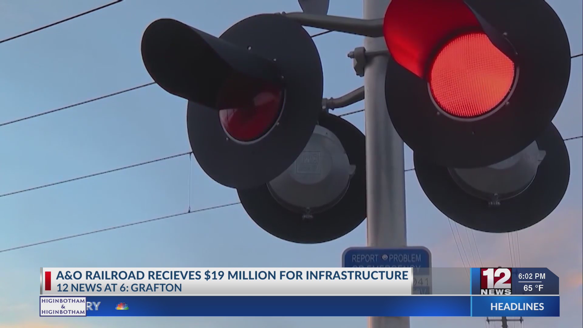 A&O Railroad receives $19 million for infrastructure – WBOY.com