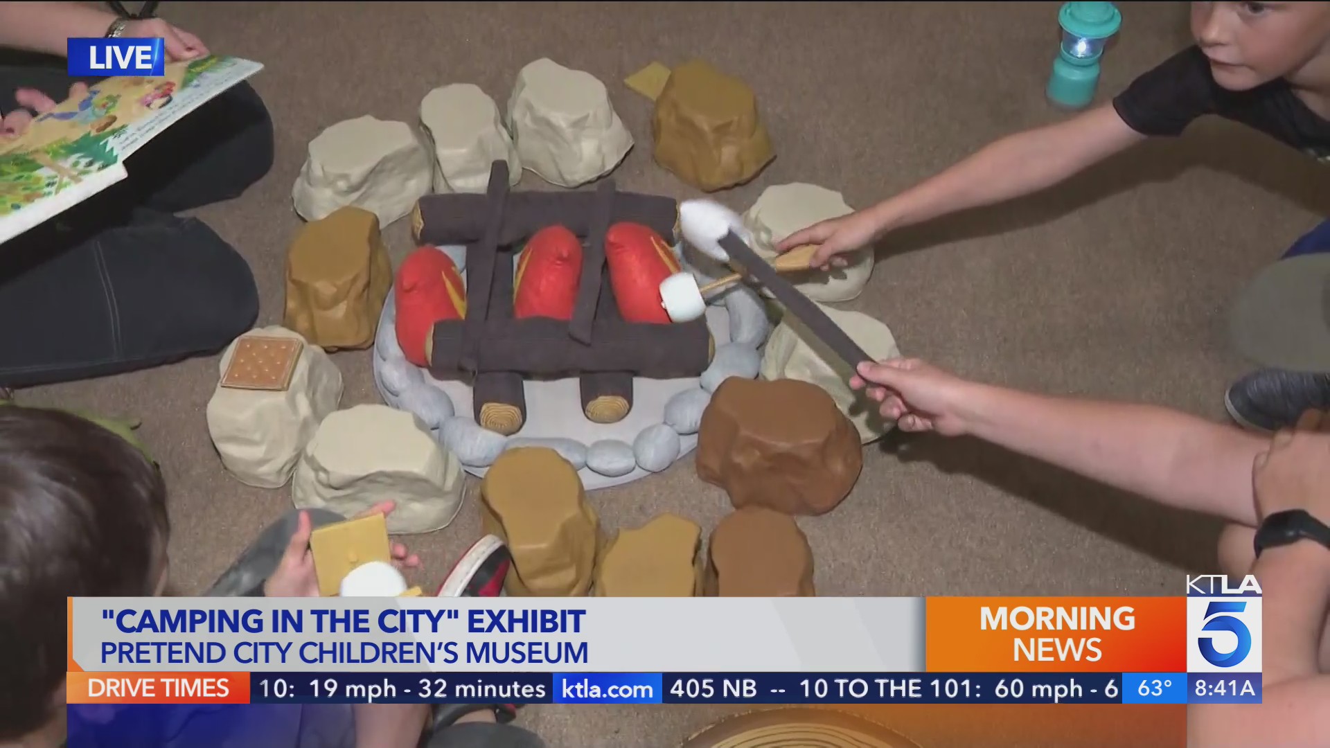 A new exhibit for kids to experience the wilderness (8 a.m.) – KTLA