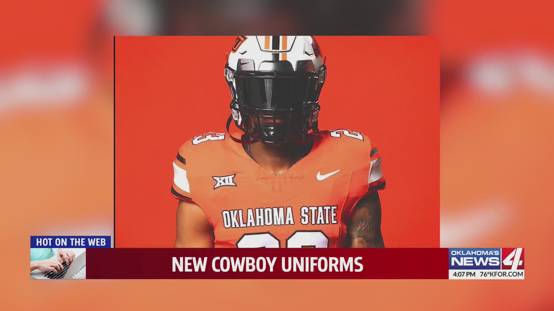 New OSU Cowboys uniforms throw it back to the 80s – KFOR.com Oklahoma City