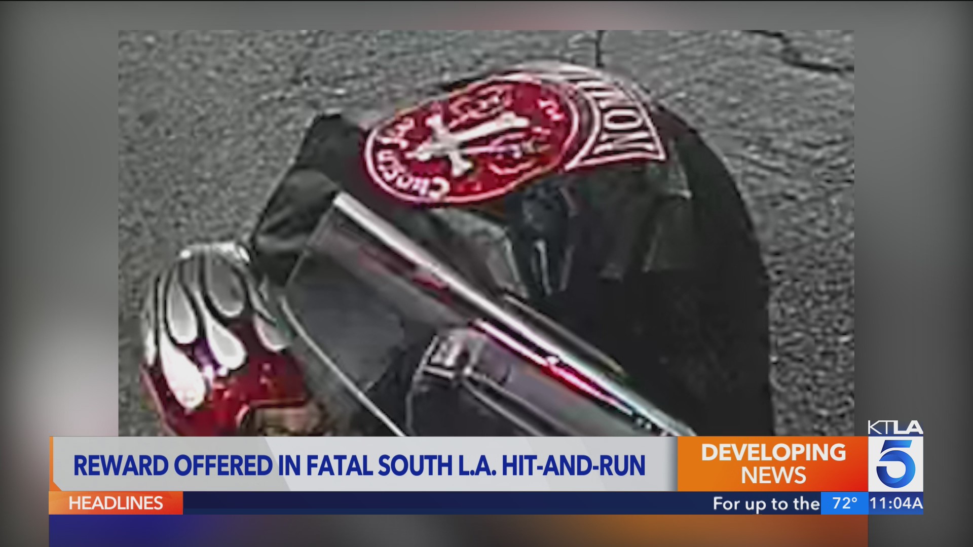 Motorcycle club member sought in fatal South L.A. hit-and-run – KTLA