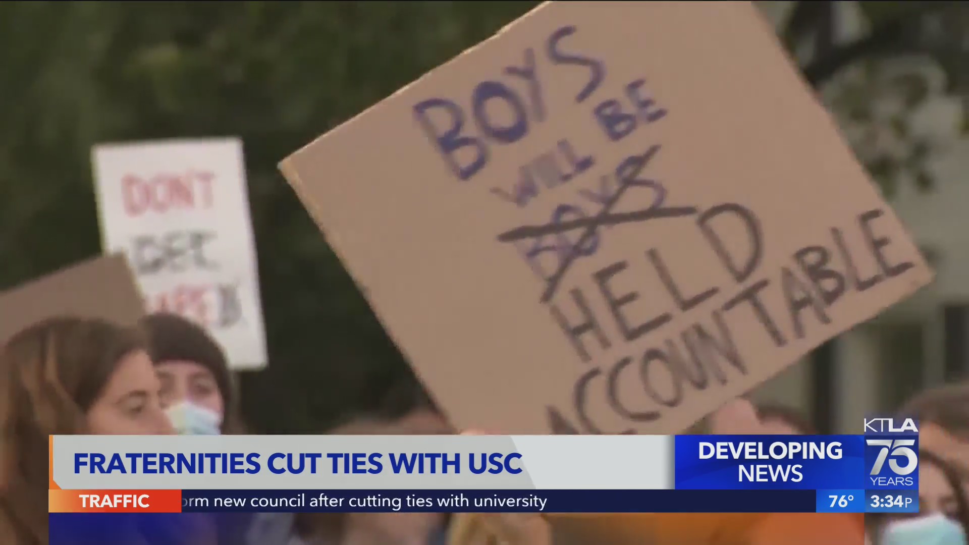USC warns students not to join “breakaway” fraternities after 8 cut ...