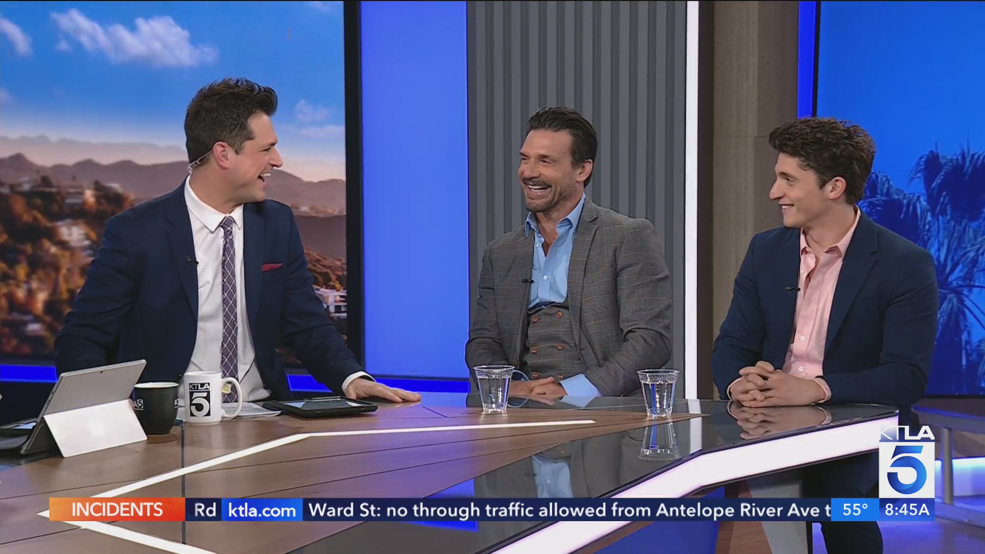 Frank Grillo and his son Remy talk about working together in ‘The ...