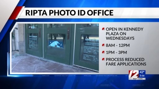 RIPTA reopens photo ID office at Kennedy Plaza – WPRI.com