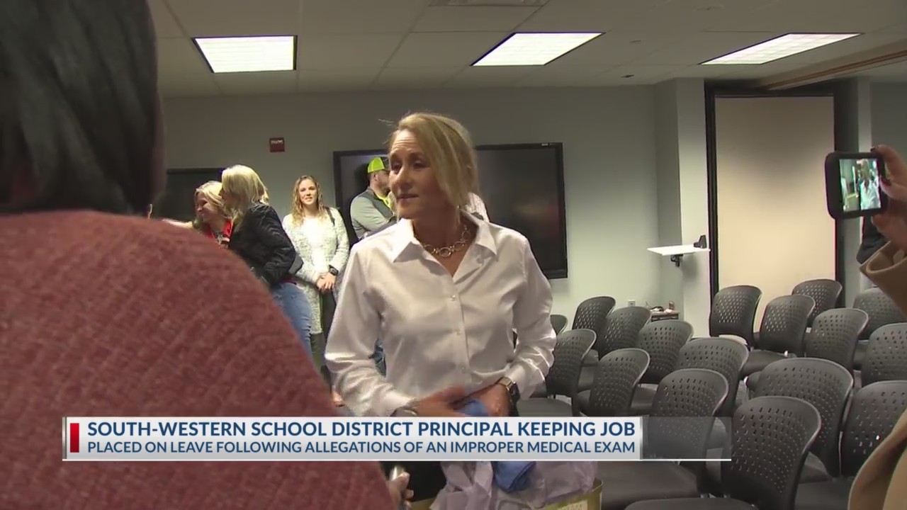 South-Western principal returning to post after improper conduct ...