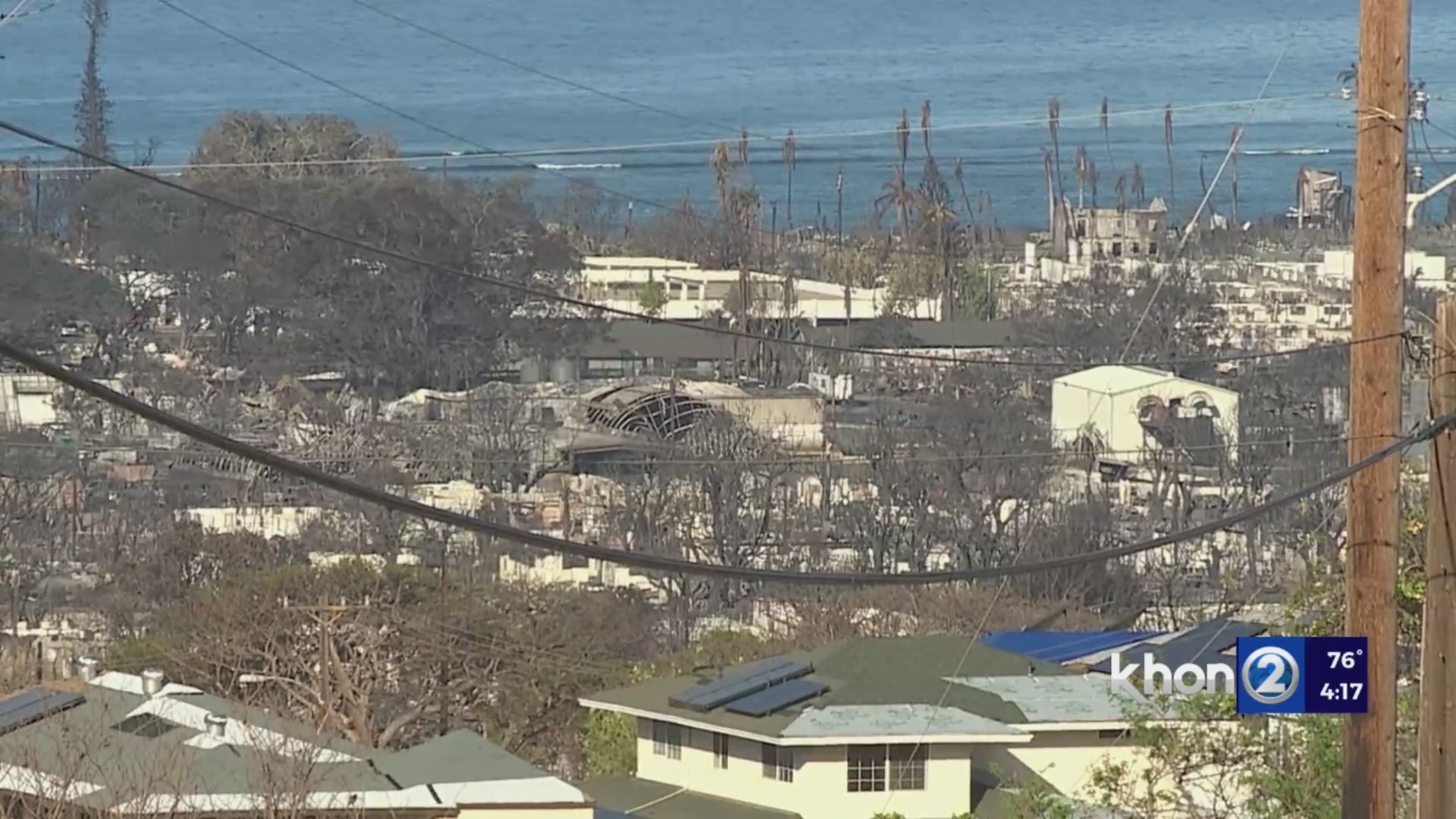 Multiple projects underway for Lahaina wildfire recovery work – KHON2
