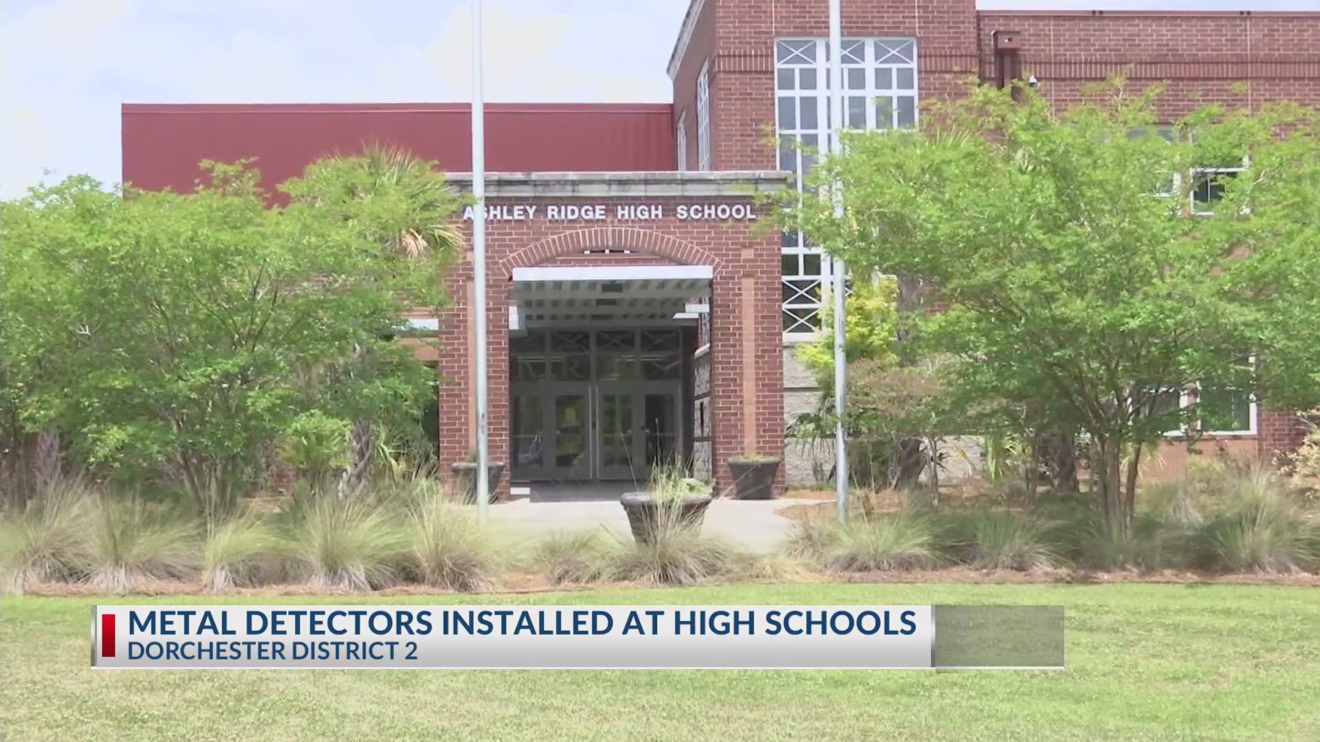 Metal detectors installed at all DD2 high schools – WCBD News 2