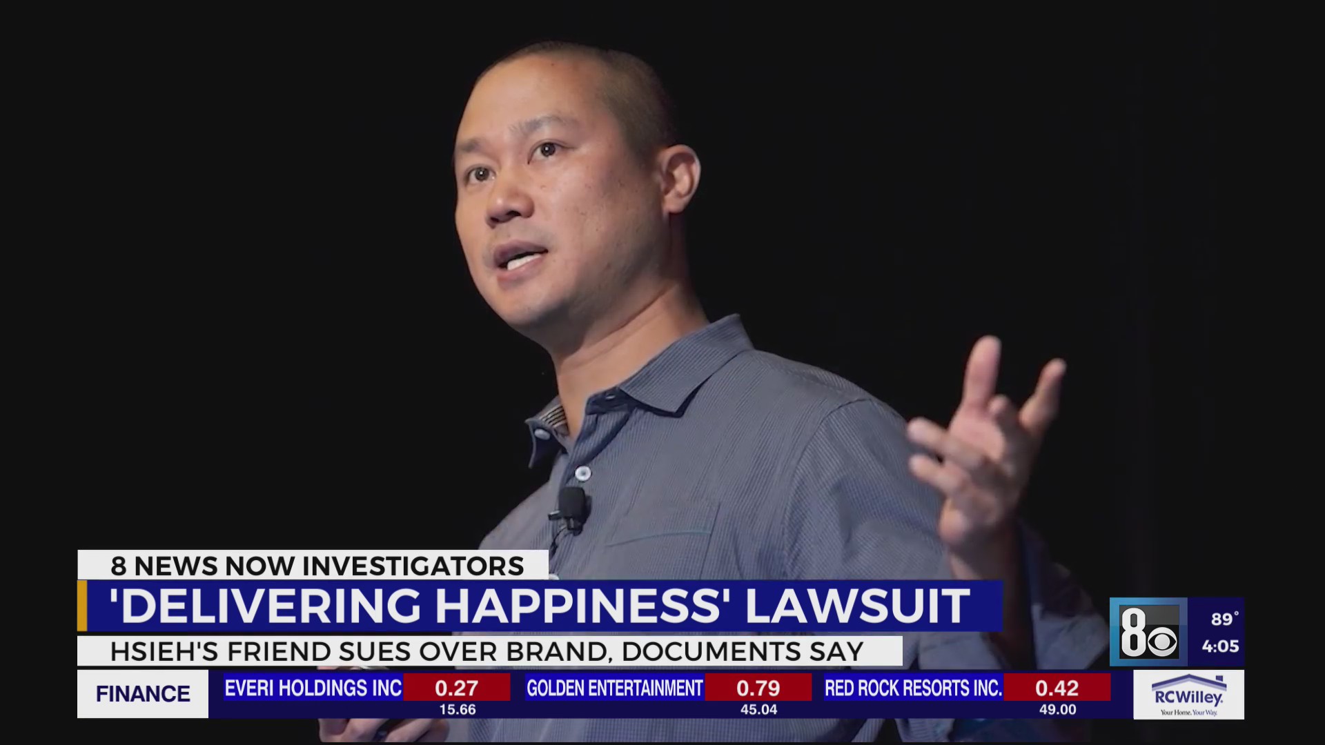 Late Las Vegas entrepreneur Tony Hsieh’s friend sues over ‘Delivering ...