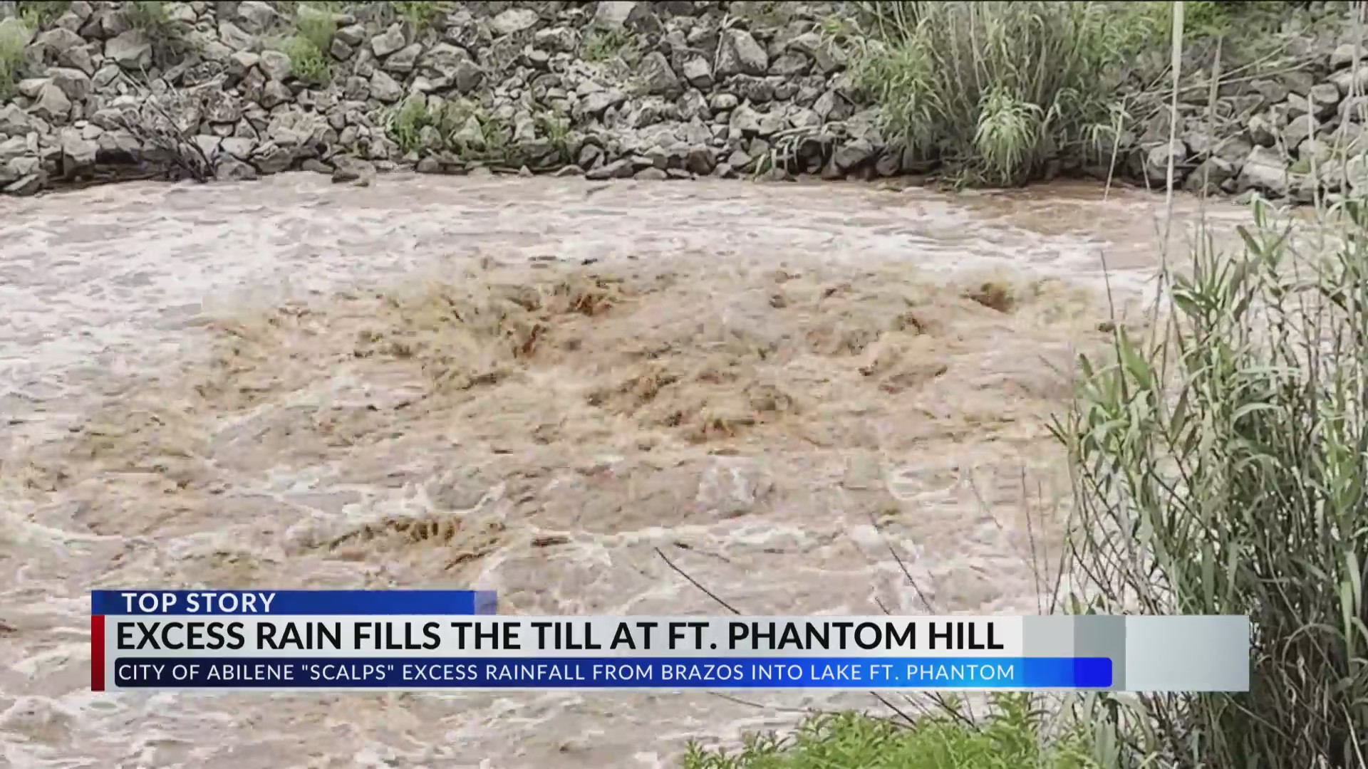 Lake Fort Phantom Hill levels on the rise, excess water siphoned from ...