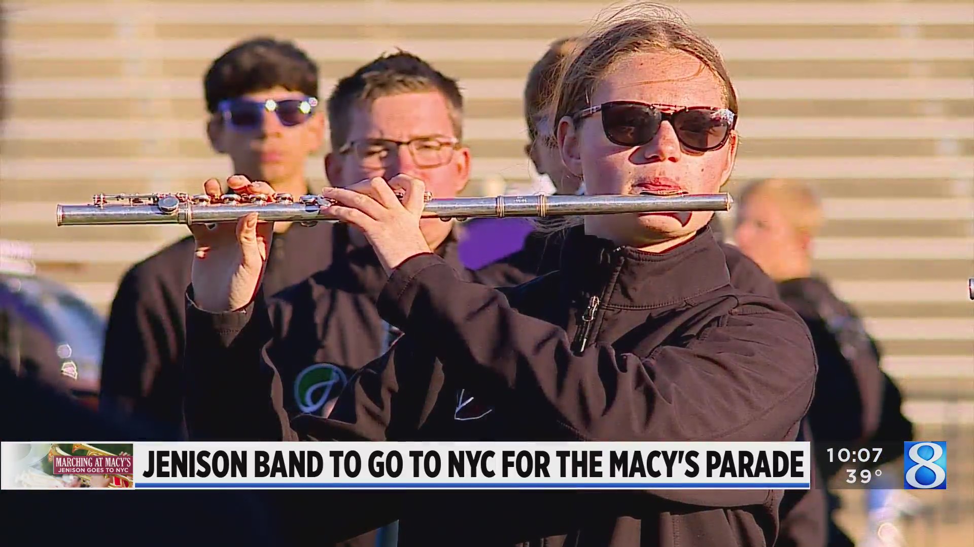 Jenison Marching Band heading to NYC with community support – WOODTV.com