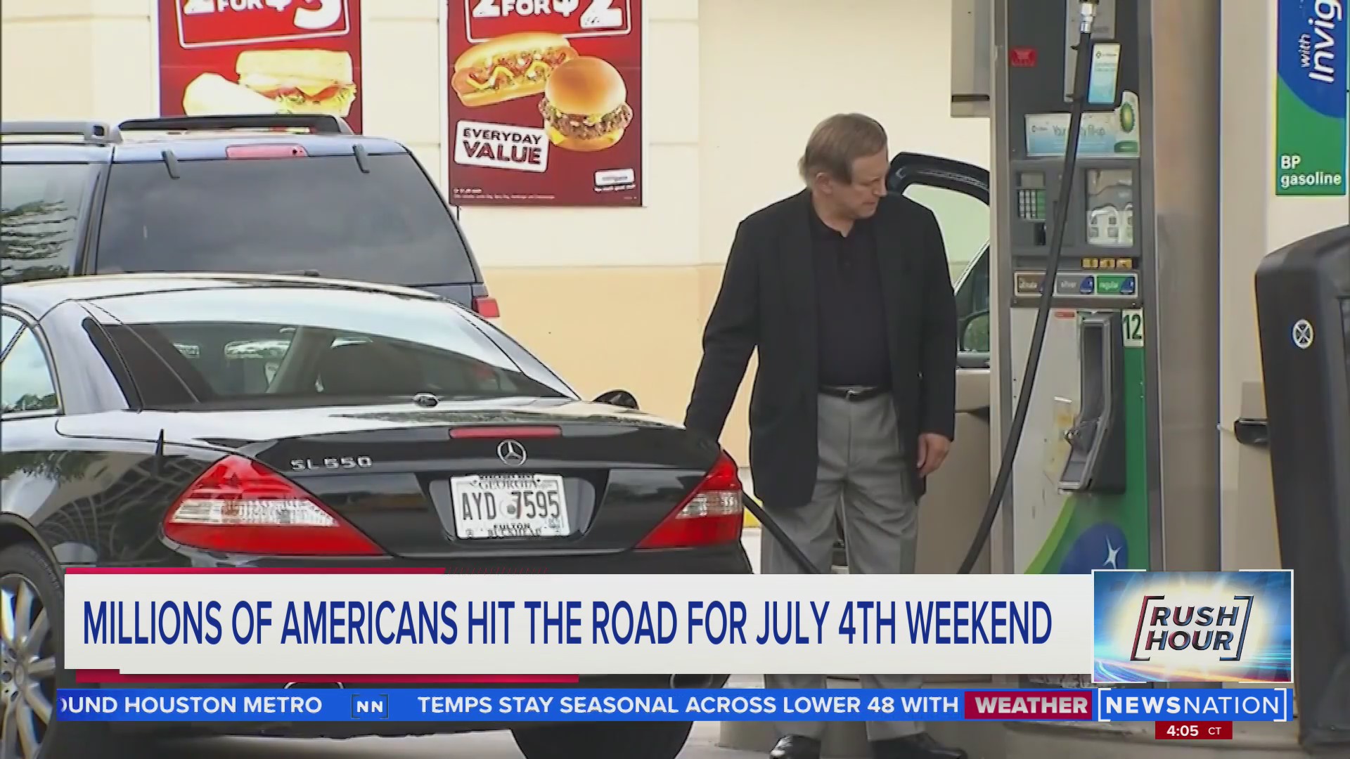 Millions of Americans hit the road for July 4th weekend | Rush Hour ...