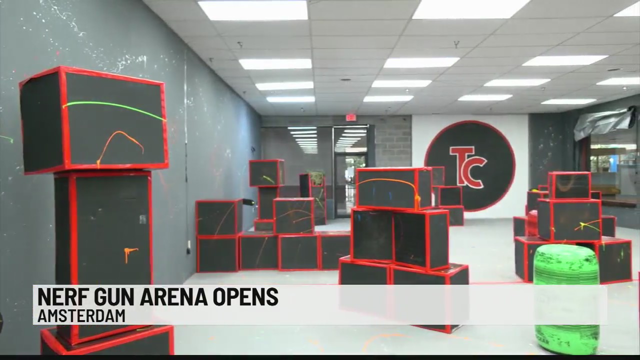 Nerf gun arena opens – NEWS10 ABC