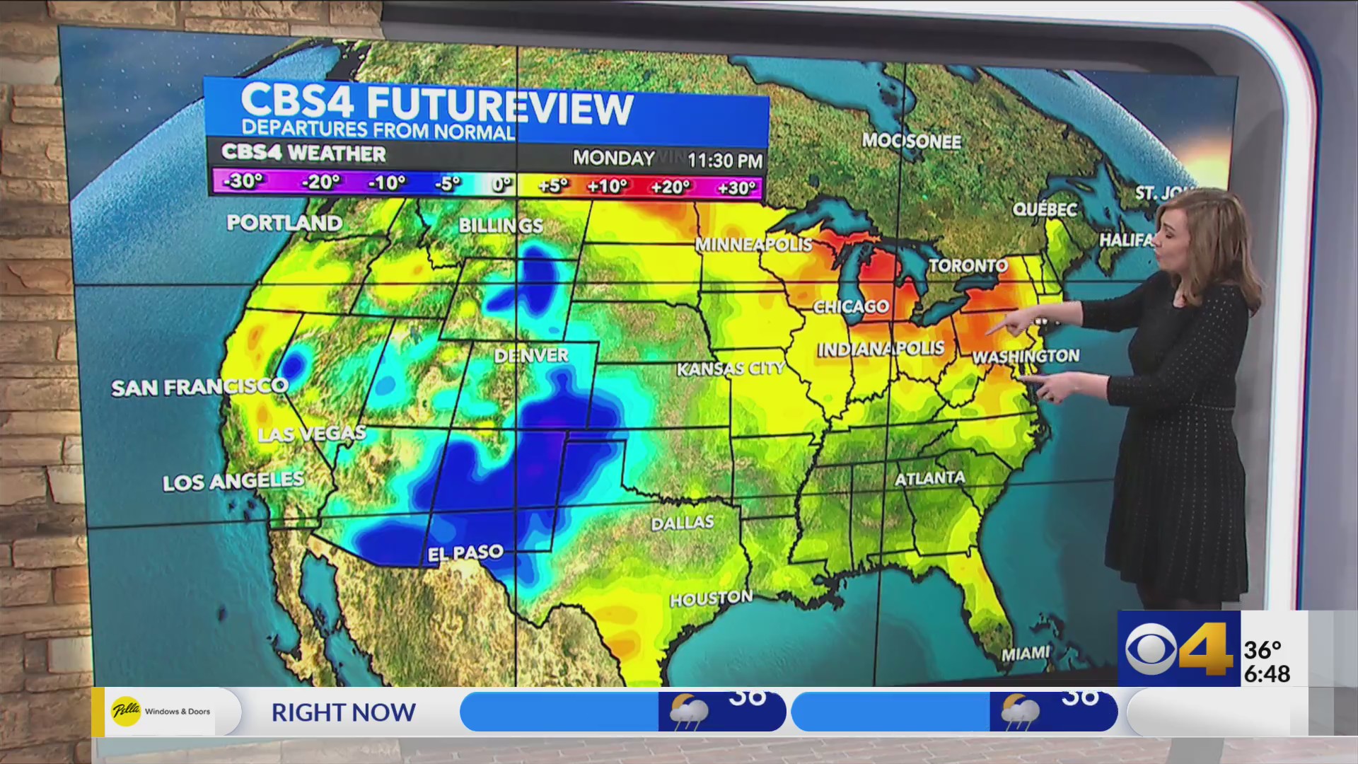 Dreary, wet and chilly Thursday; timing a warmup – WTTV CBS4Indy