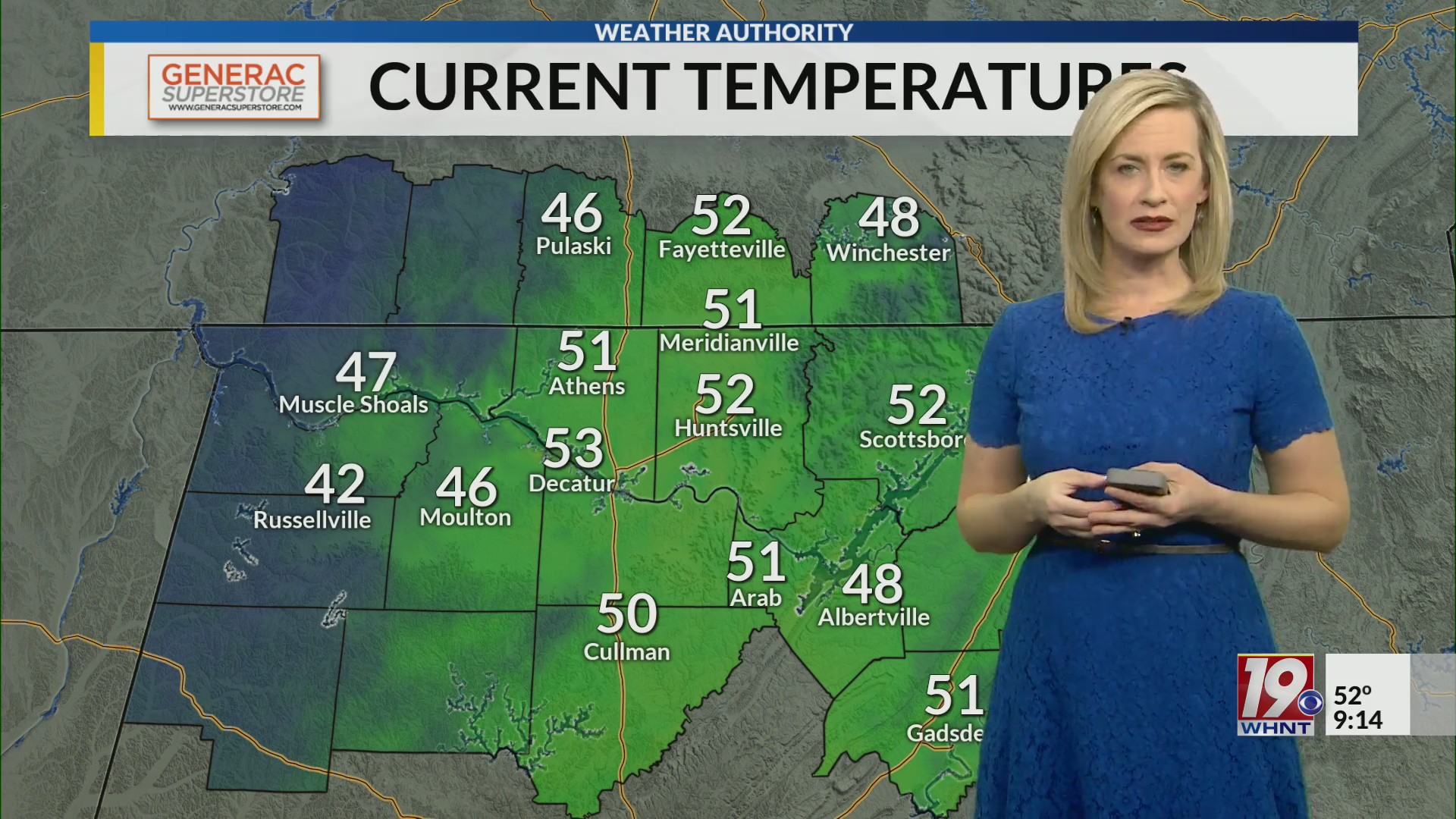 Main Weather (9 p.m., January 24, 2023) – WHNT.com