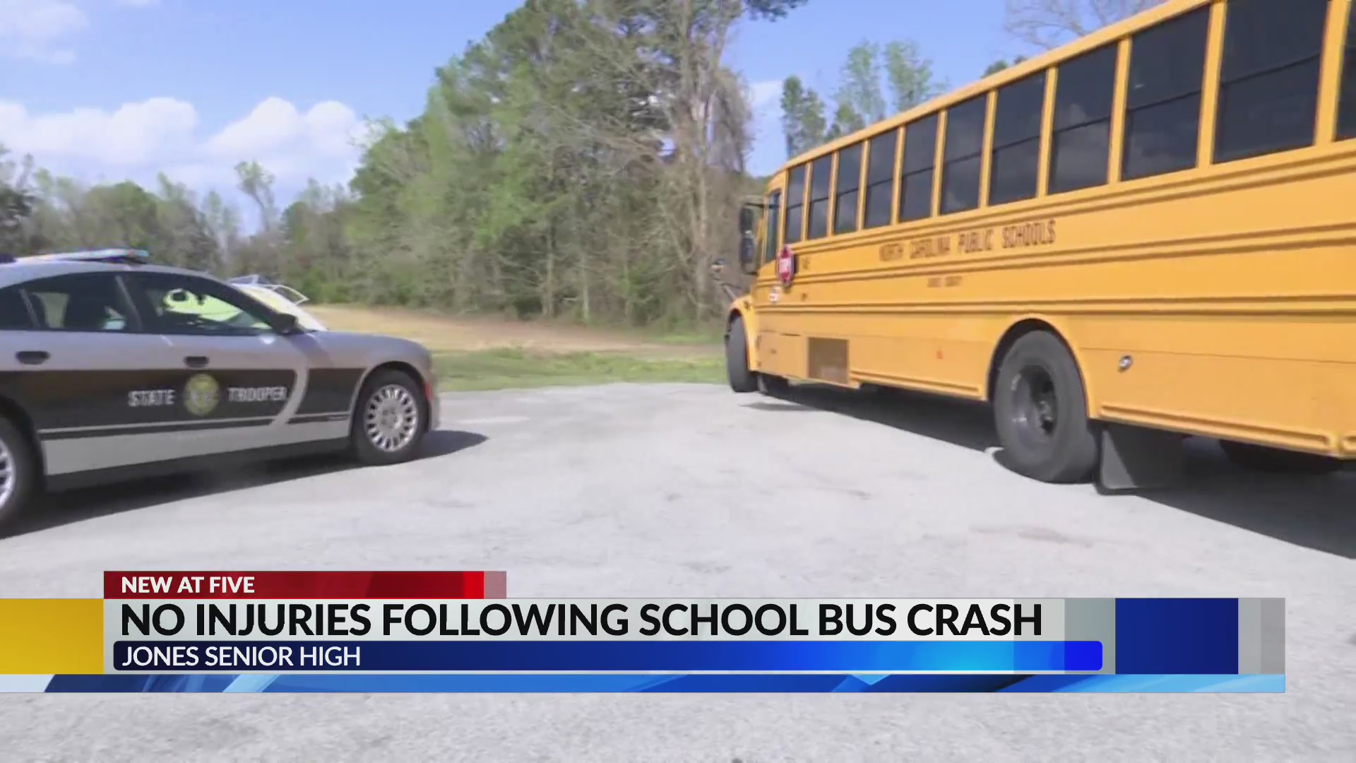 No injuries reported after Jones Co. school bus hits parked vehicle – WNCT