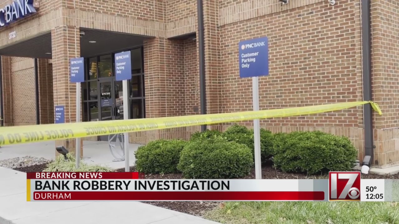 PNC Back robbery in Durham – CBS17.com
