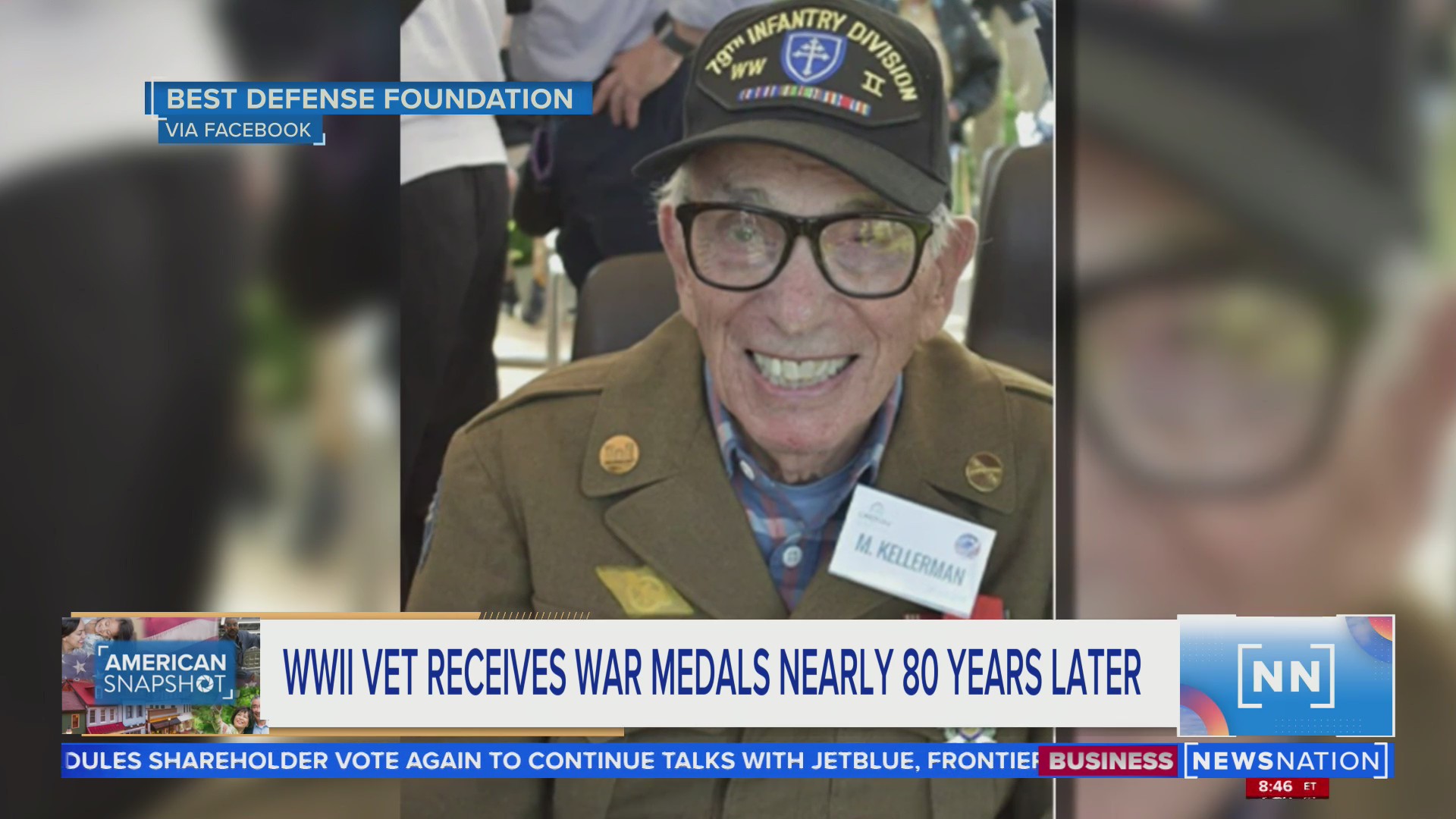 WWII vet receives war medals nearly 80 years later | Morning in America ...