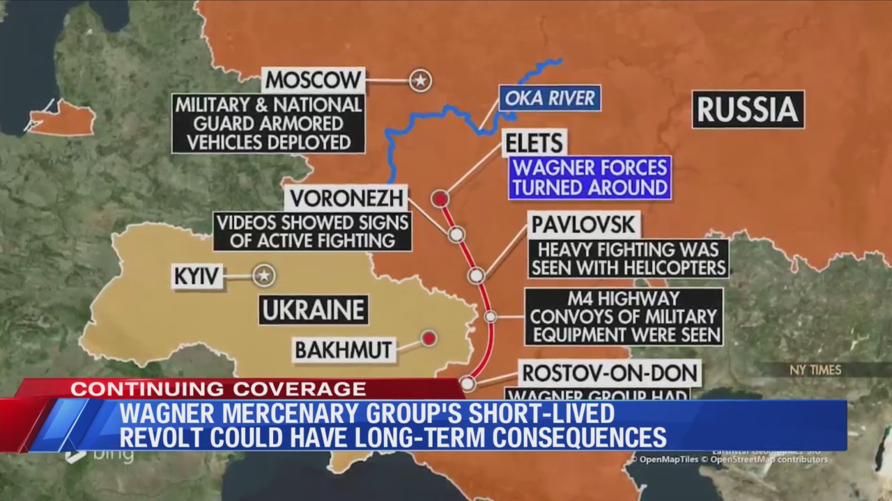 Wagner Mercenary Group’s short-lived revolt could have long-term ...