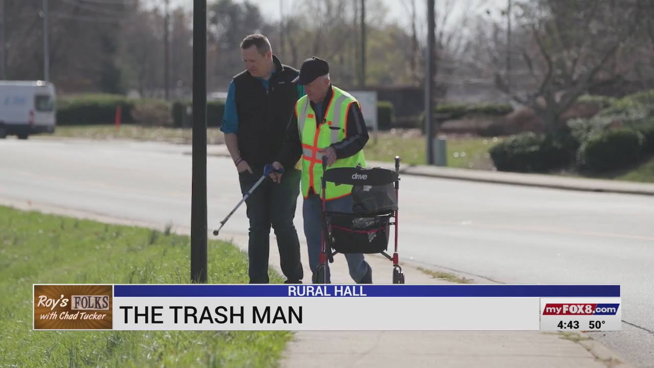 Man works to keep Rural Hall clean – FOX8 WGHP