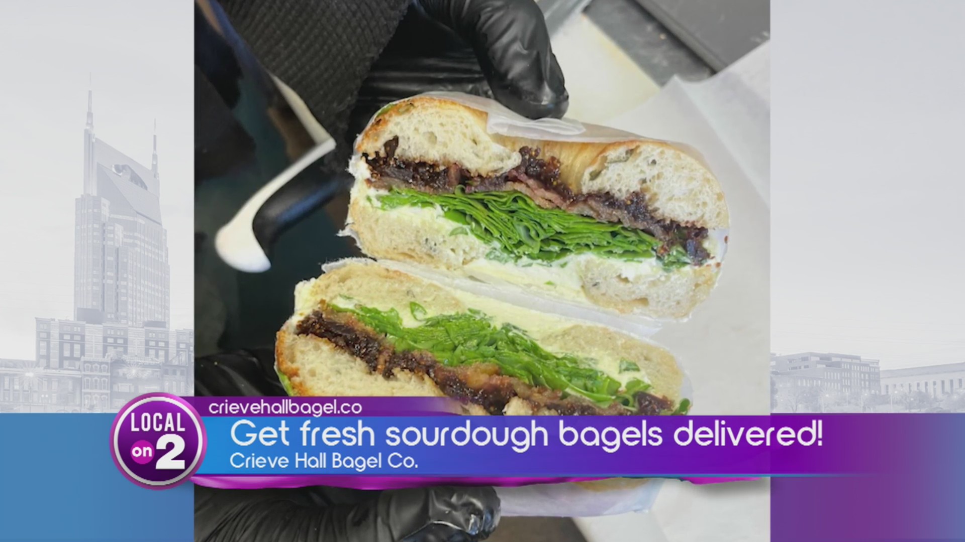 Crieve Hall: Bagels delivered straight to your doorstep! – WKRN News 2