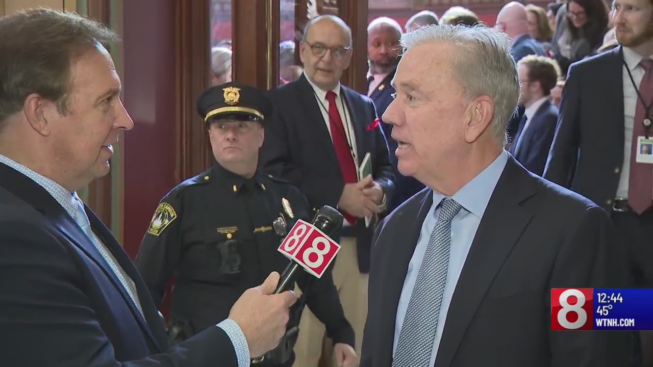 Lamont speaks with News 8 after delivering address – WTNH.com