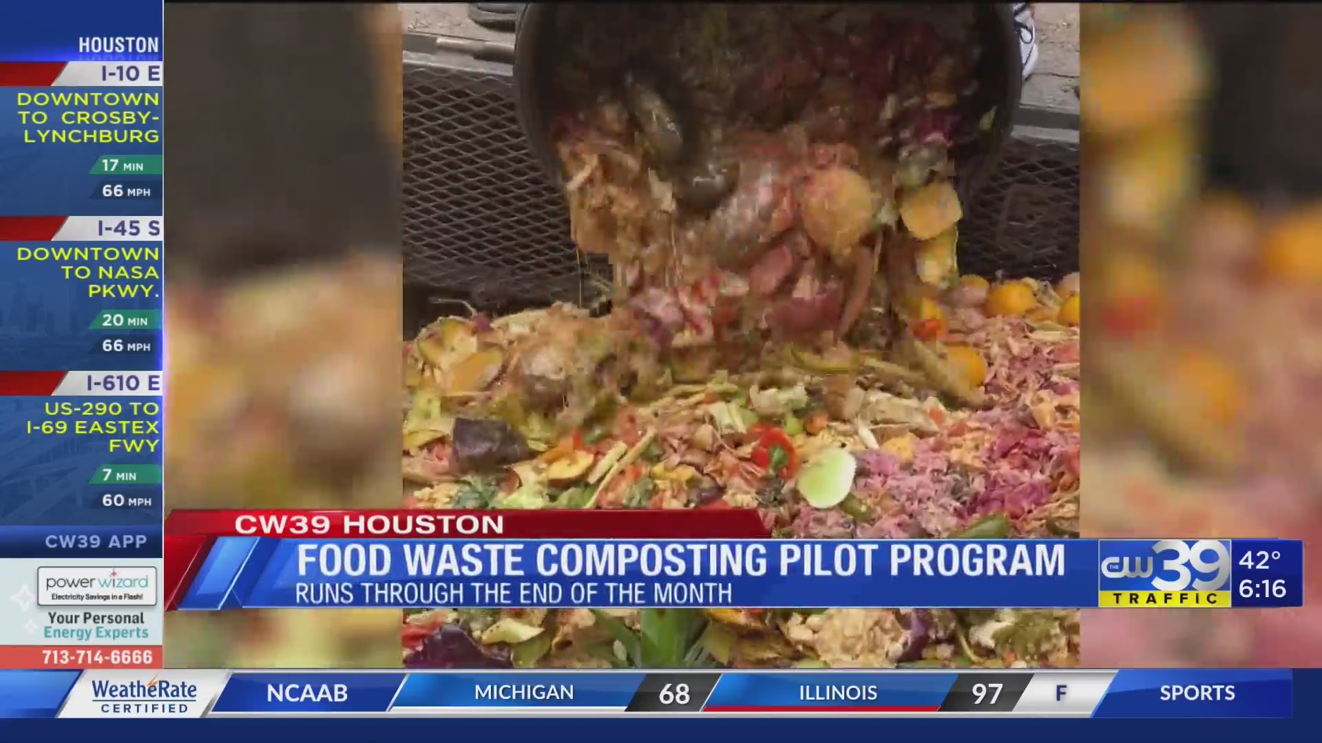 Food waste composting pilot program – CW39 Houston