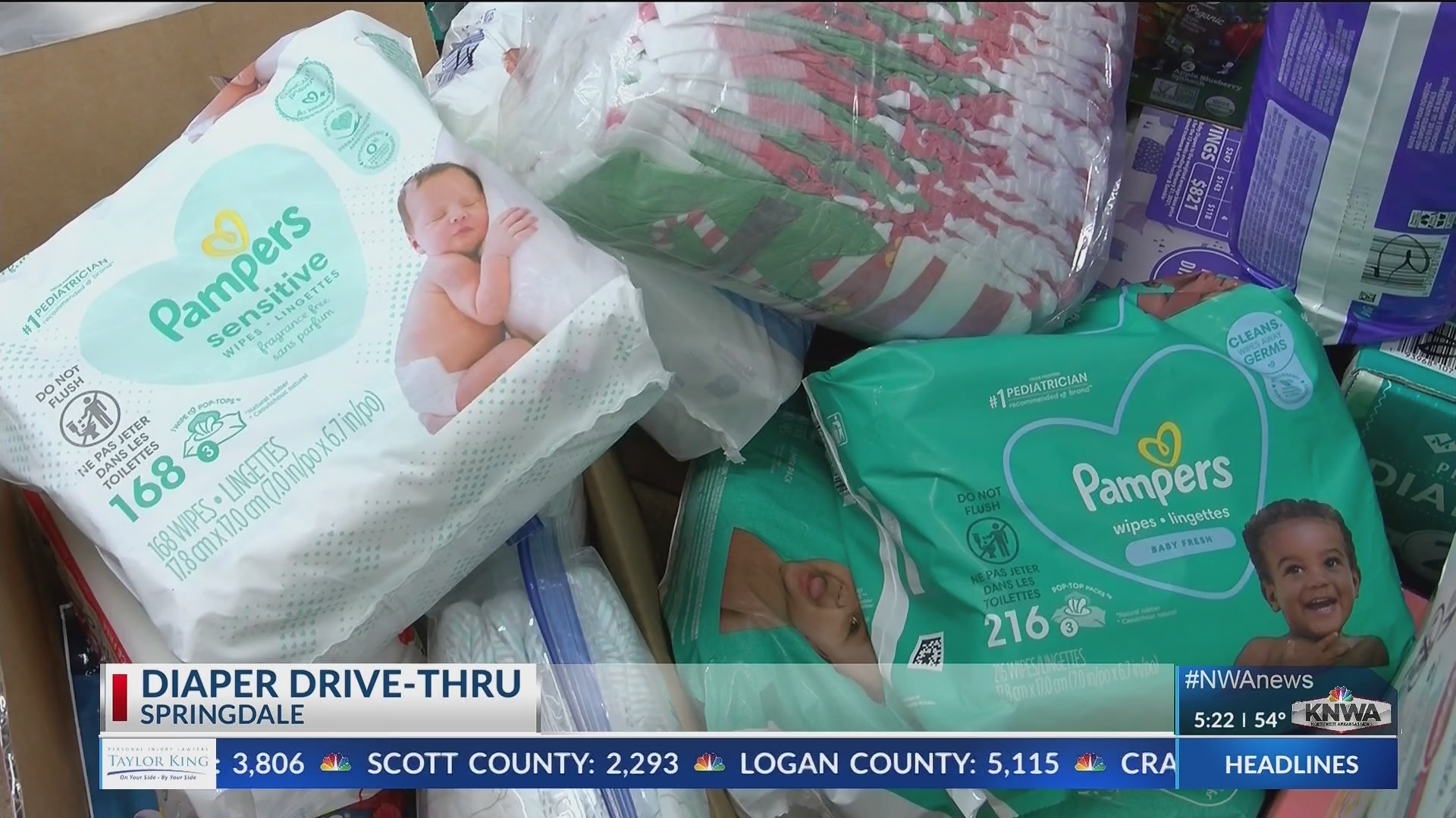 Diaper drive-thru giveaway – KNWA FOX24