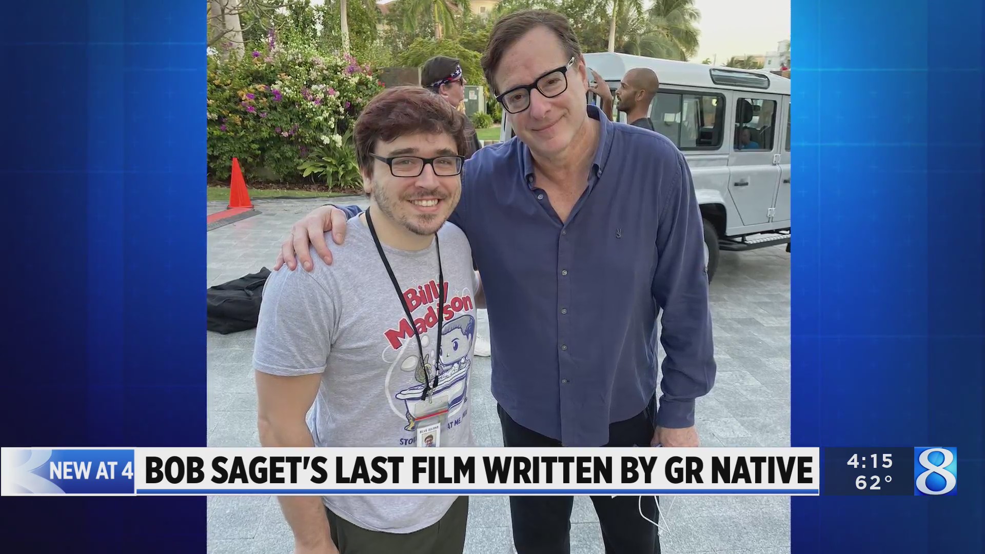 Bob Saget’s final film written by Grand Rapids native – WOODTV.com