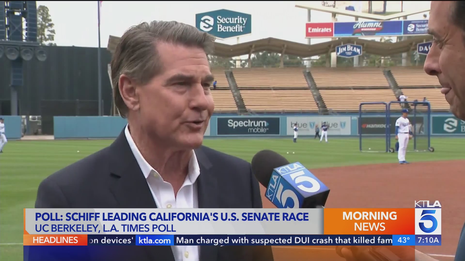 Schiff tops Senate poll, but race for 2nd remains tight – KTLA