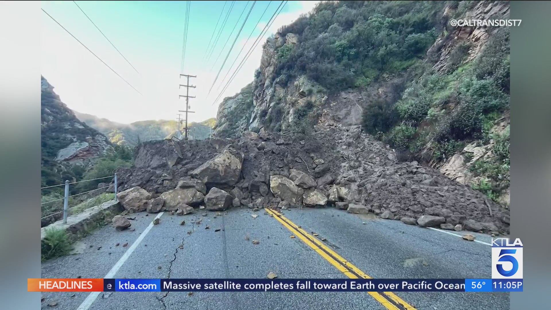 Storms bring widespread trouble to Malibu roads – KTLA