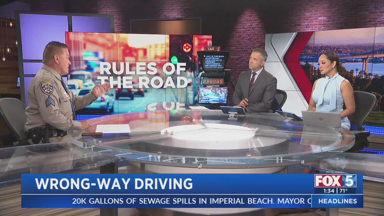 Rules of the Road: Wrong-Way Driving – FOX 5 San Diego & KUSI News